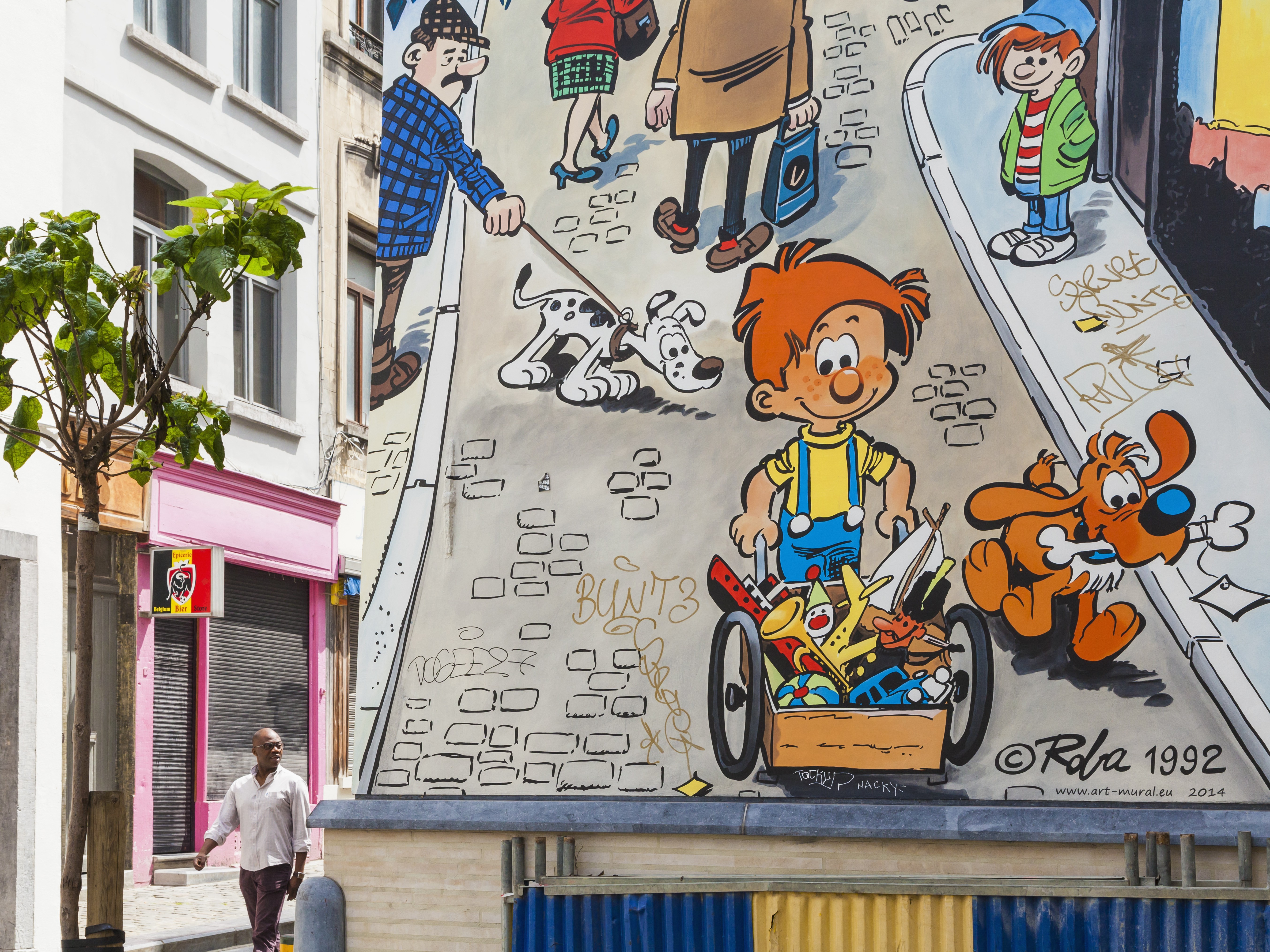The Comic Strip trails in the streets of Brussels - SNCF Connect