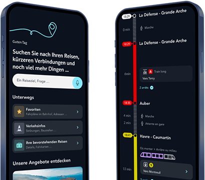Bahnreisen nach Frankreich & Europa (TGV INOUI, DB SNCF...) - SNCF Connect