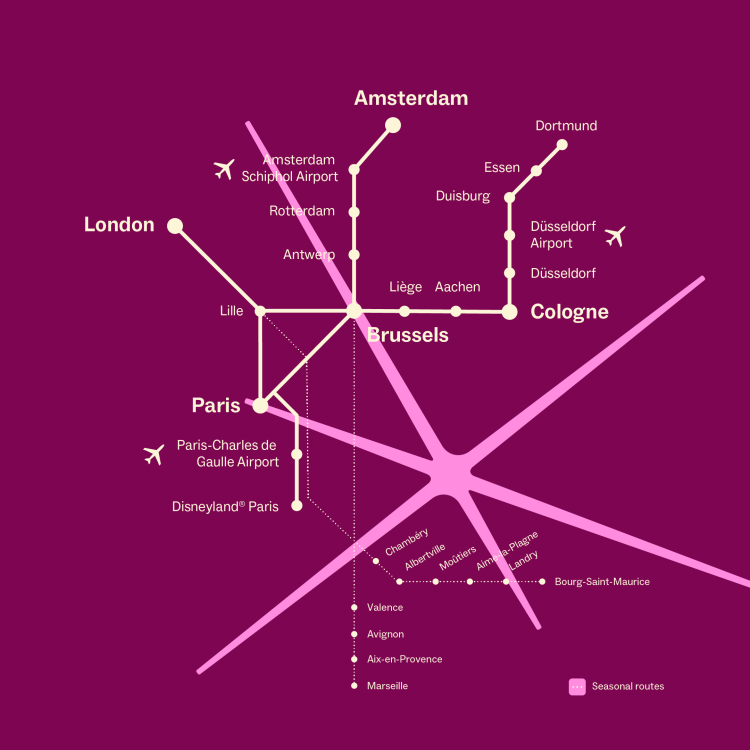 Thalys diventa Eurostar: prenota il tuo biglietto del treno su SNCF Connect