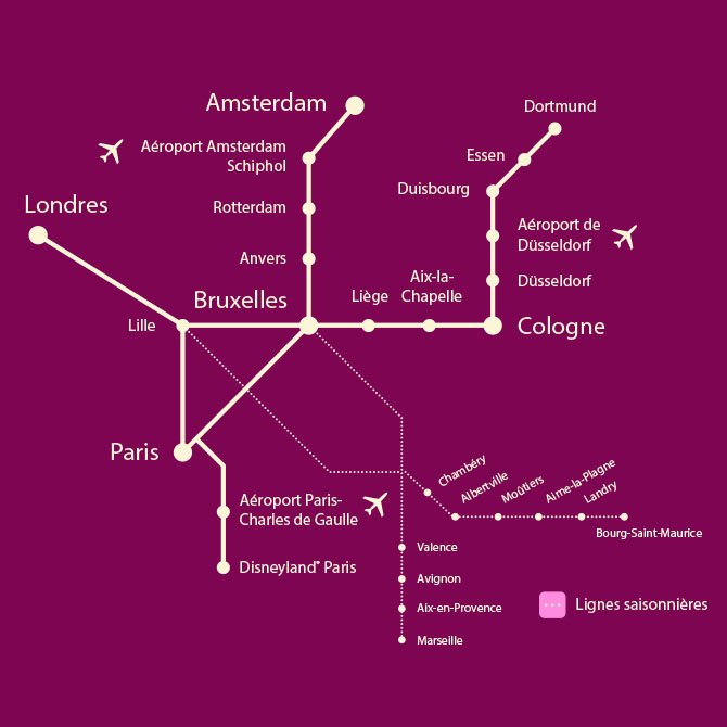Thalys devient Eurostar : réservez votre billet de train sur SNCF Connect | SNCF Connect