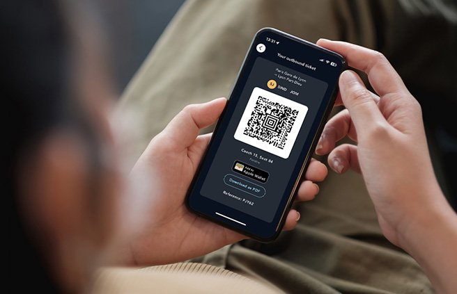 Add a ticket to Apple Wallet