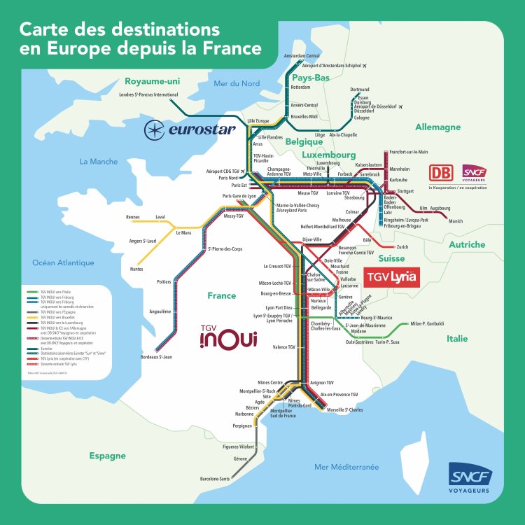 L'Europe avec TGV INOUI | SNCF Connect