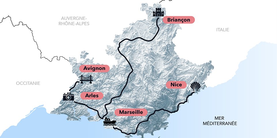 Visiter la région Provence-Alpes-Côte d’Azur en train - SNCF Connect