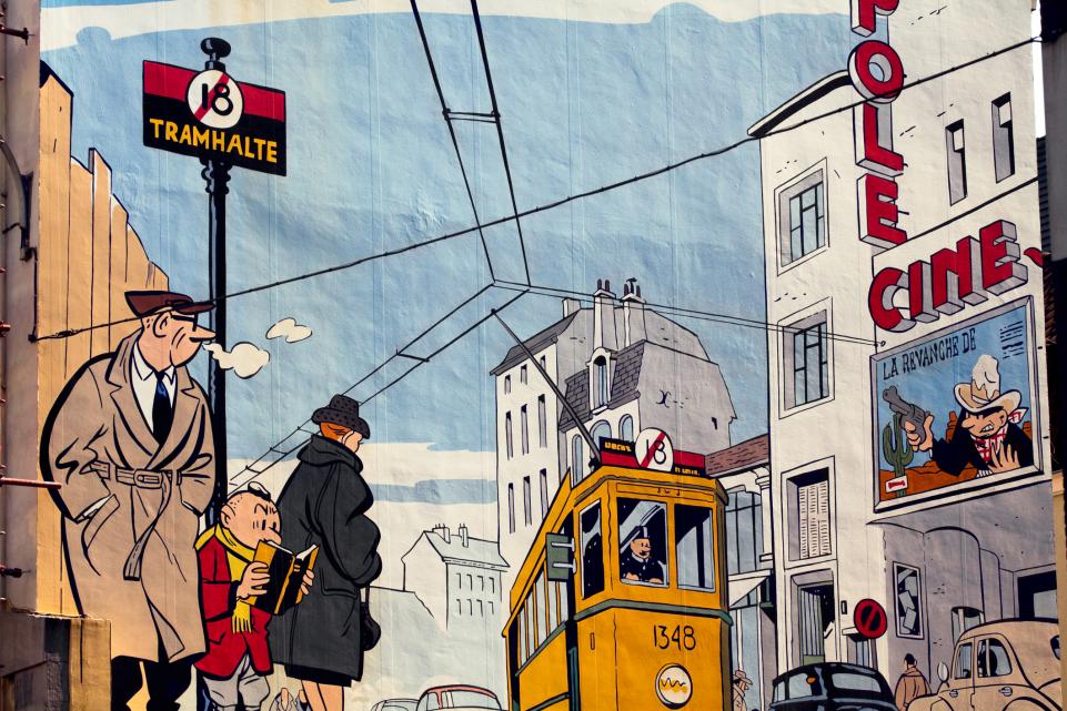 The Comic Strip trails in the streets of Brussels - SNCF Connect