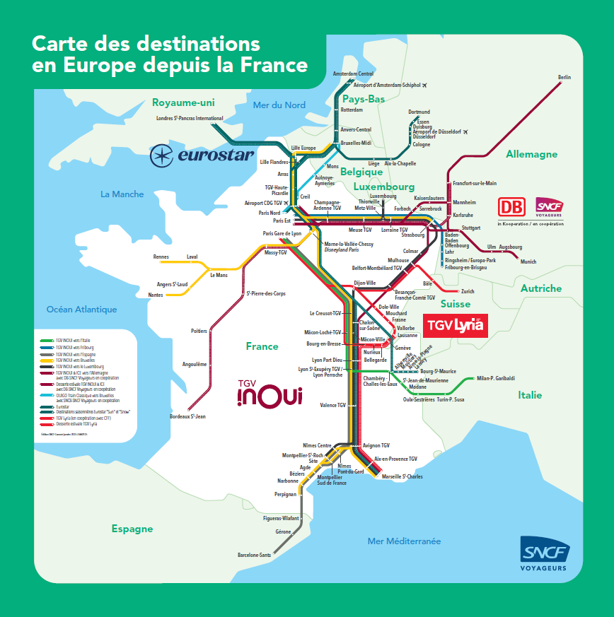 Viajes internacionales | SNCF Connect - Preguntas frecuentes