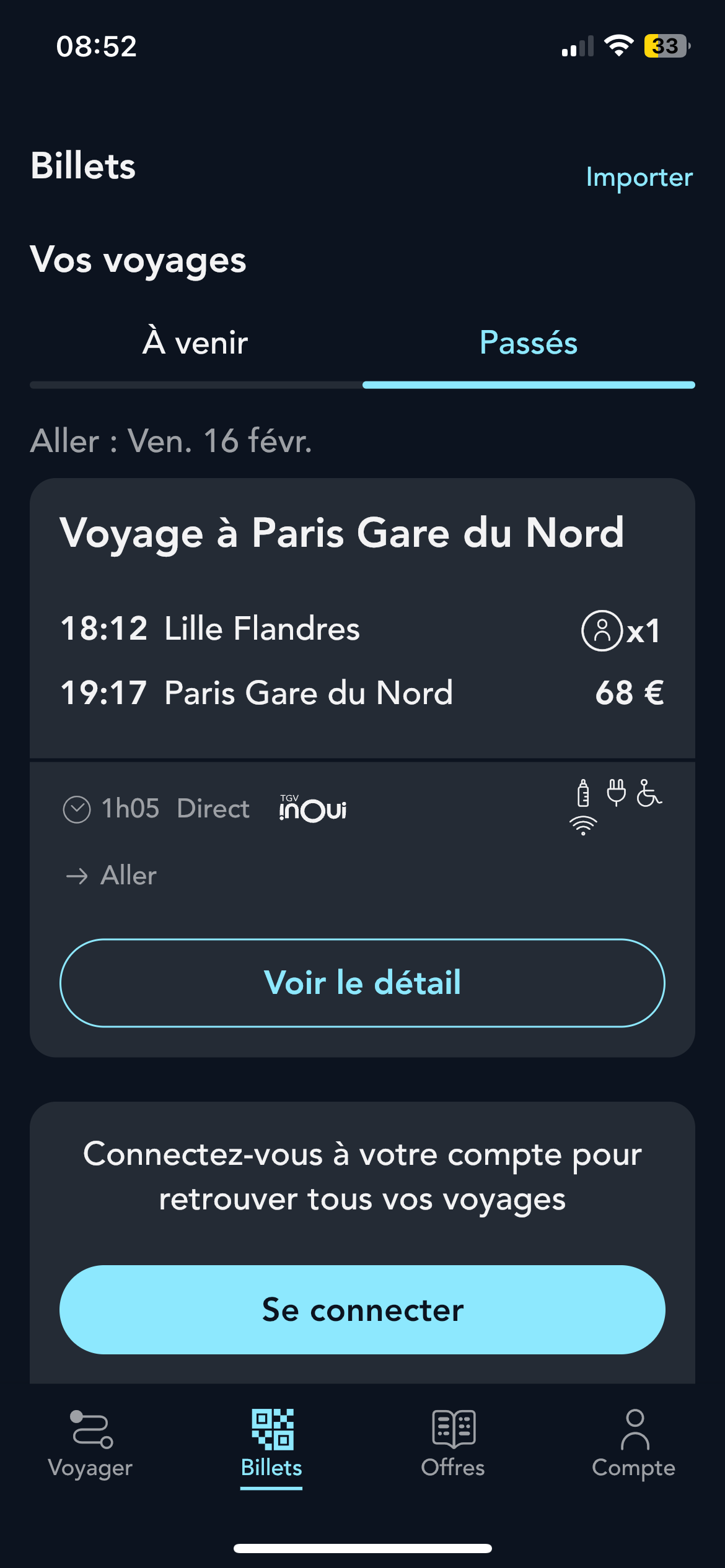 Vos justificatifs de voyage et d'achat | FAQ sncf-connect.com CH